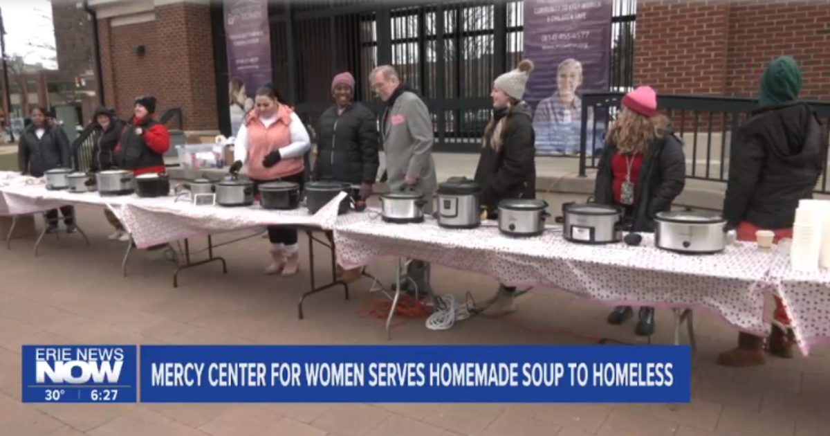 Mercy Center for Women Serves Homemade Soup to Homeless | Mercy Center ...
